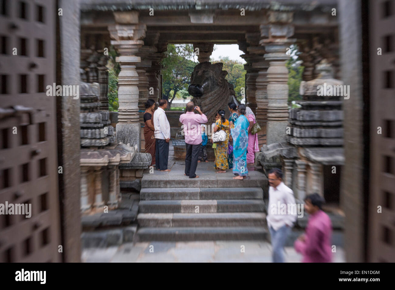 Beluru in Hassan district in the state of Karnataka, India. The town is ...