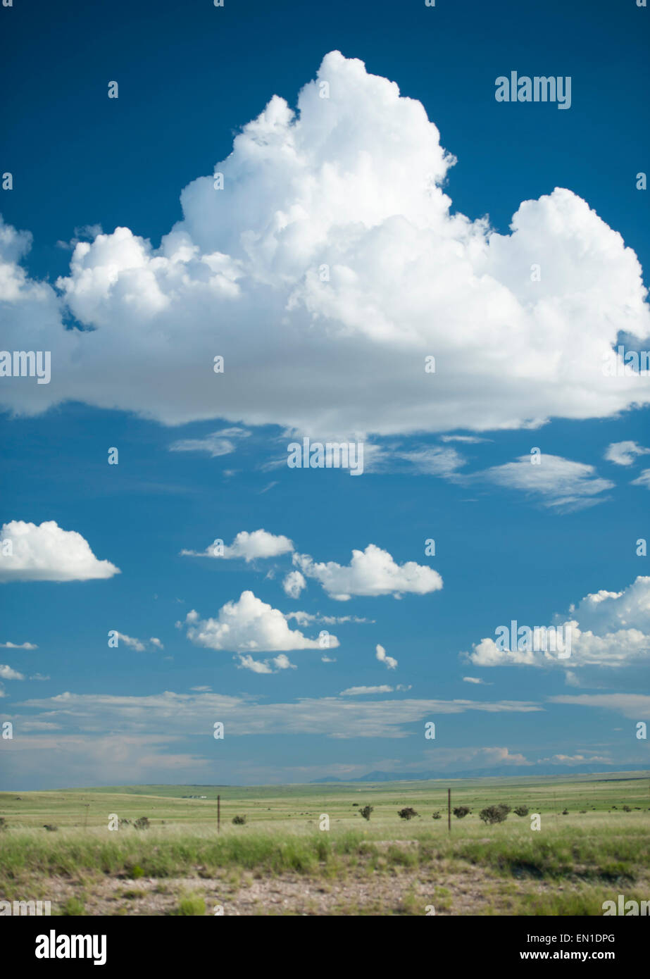 White Puffy Clouds Stock Photo - Alamy