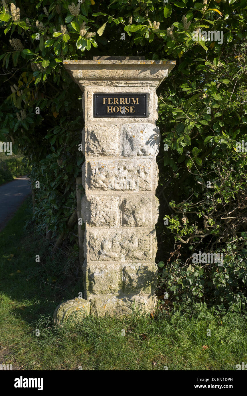 Ferrum House Seend Cleeve Wiltshire Stock Photo - Alamy