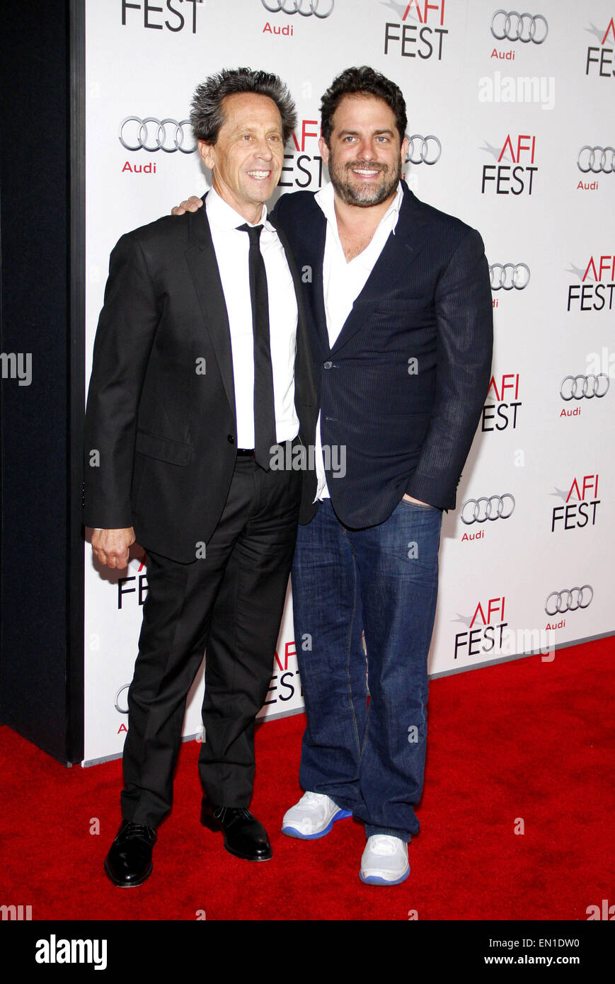 Brian Grazer and Brett Ratner Stock Photo - Alamy