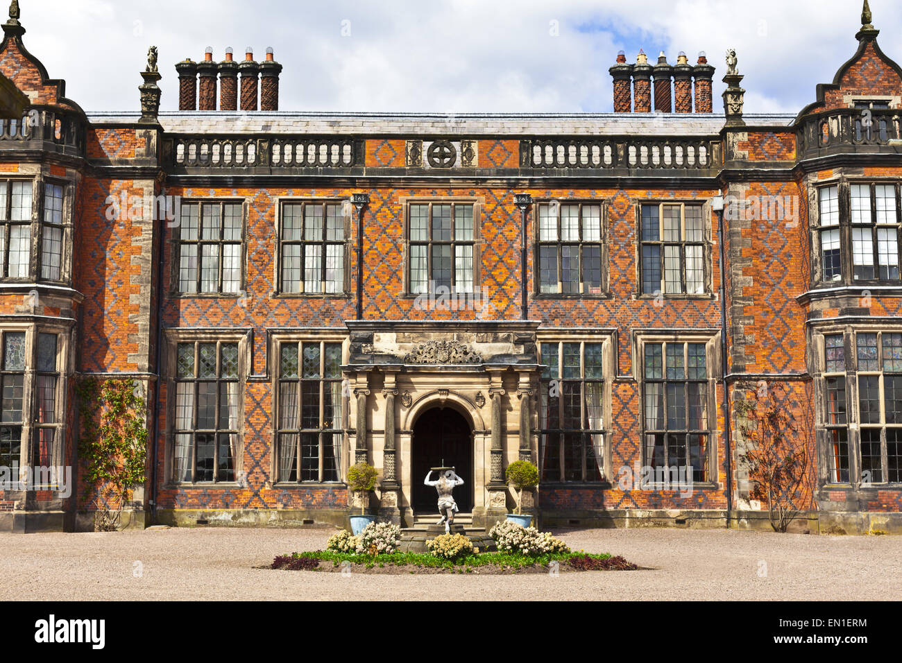 Historic English stately home in Cheshire, UK Stock Photo - Alamy