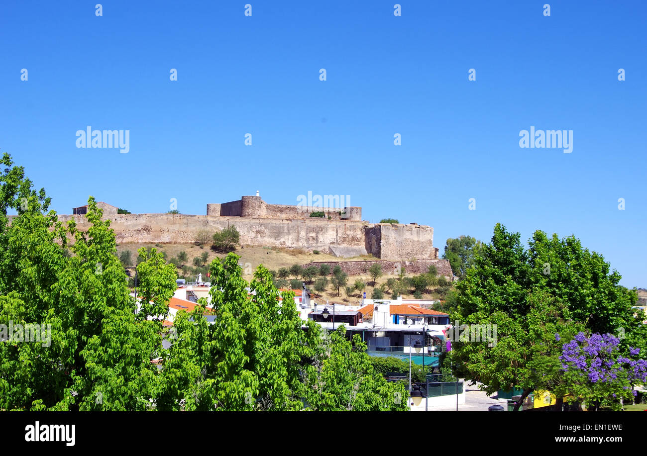 Fort in Castro Marim, Algarve,Portugal Stock Photo - Alamy