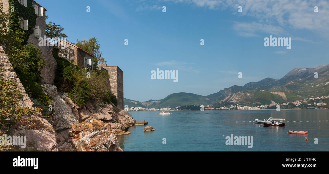St. Stephan island in Montenegro Stock Photo - Alamy