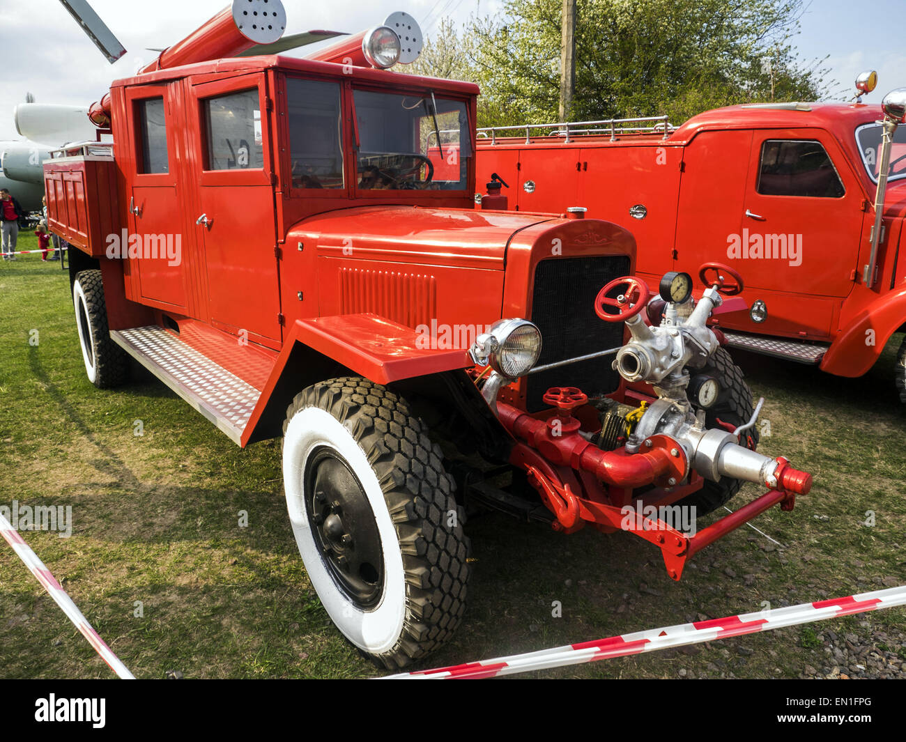 April 25, 2015 - Firetruck -- The Retro OldCarFest is the biggest retro ...
