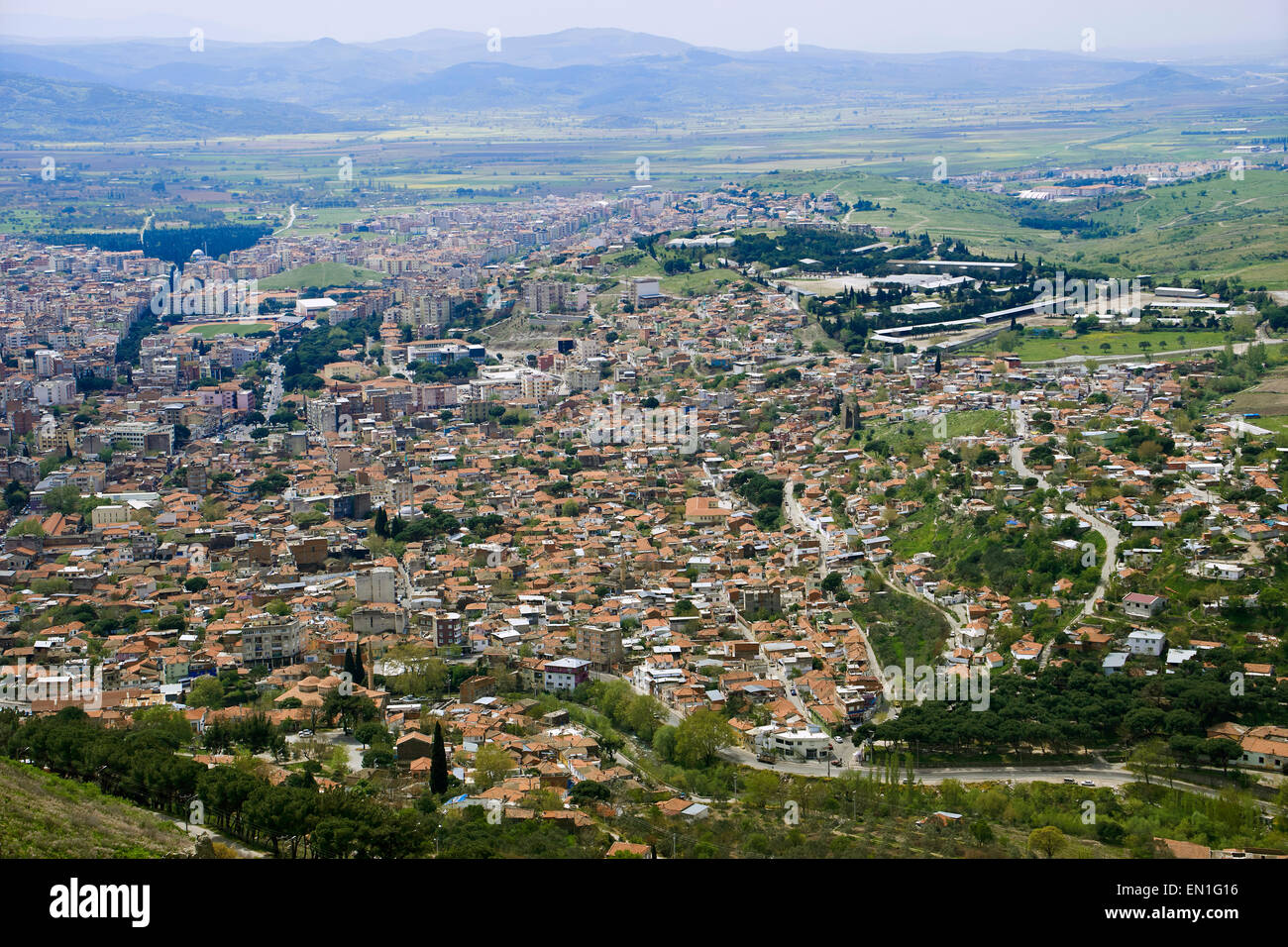 Bergama acropolis panorama hi-res stock photography and images - Alamy