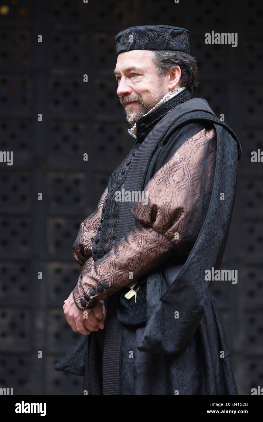 London, UK. 25 April 2015. Pictured: Dominic Mafham as Antonio. William ...