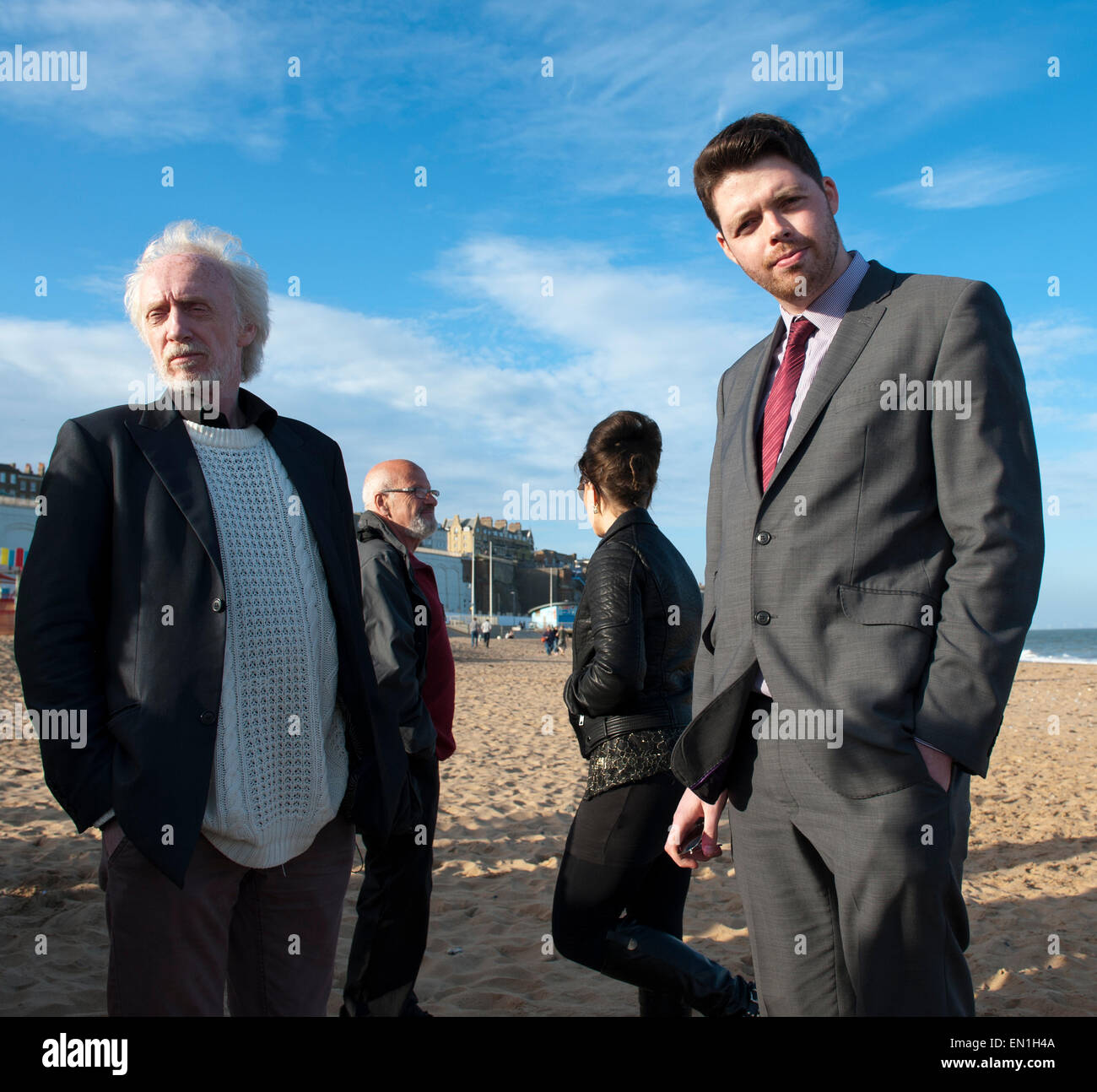 Ramsgate, UK. 25th Apr, 2015. Ramsgate with Will Scobie Labour ...