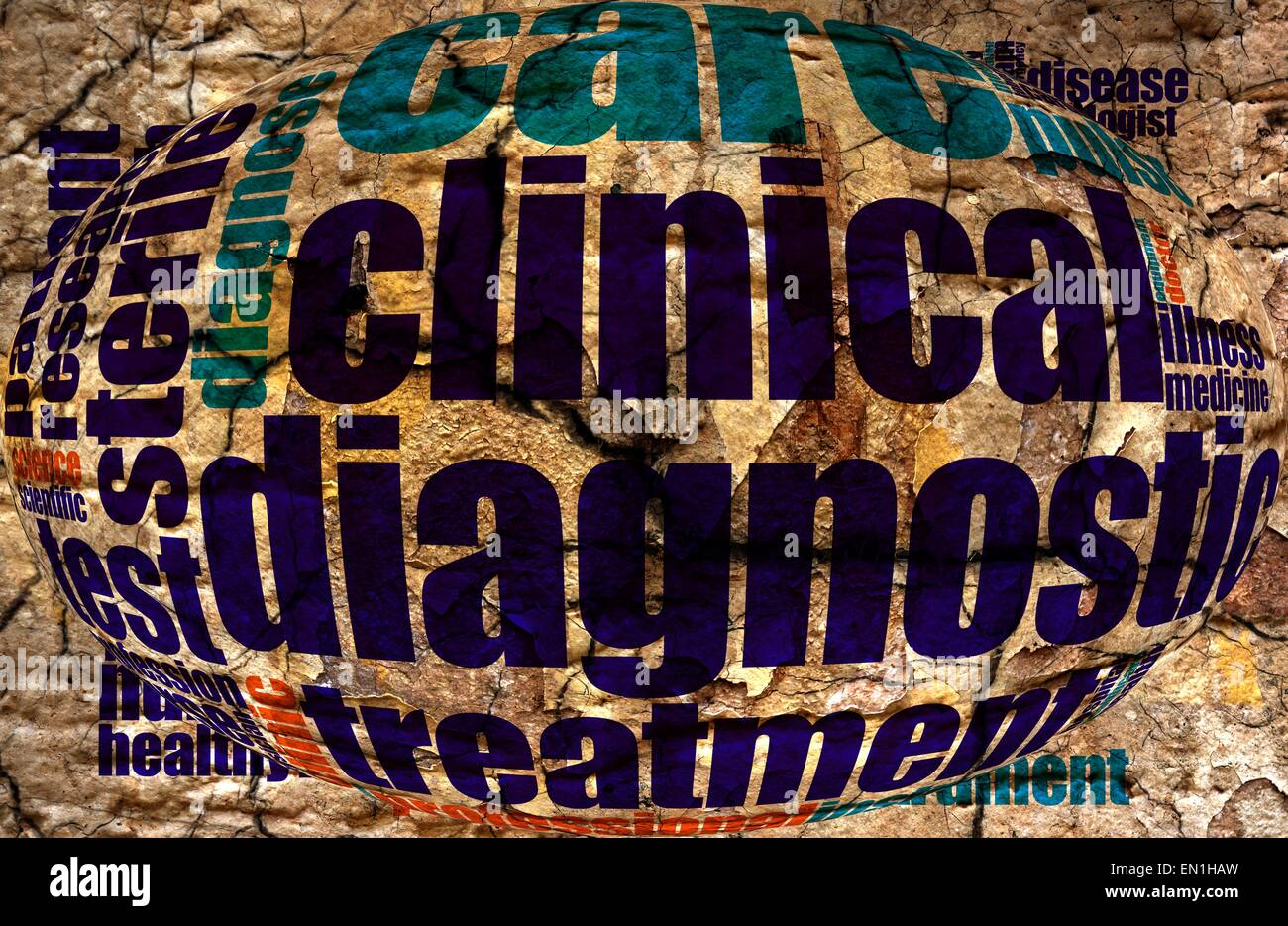 Medical word cloud Stock Photo - Alamy