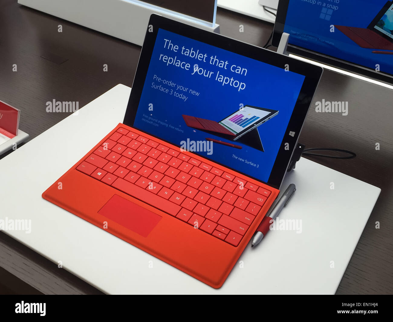 Microsoft surface pro tablet computer hi-res stock photography and ...