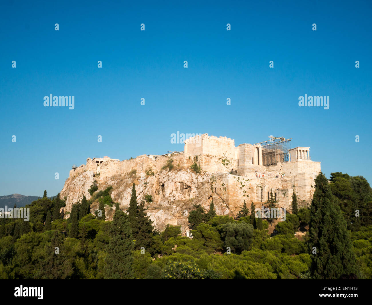 Blue tree trees ruins hi-res stock photography and images - Alamy