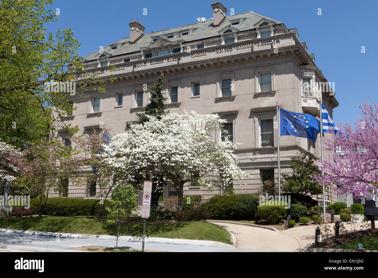 Greek embassy hi-res stock photography and images - Alamy