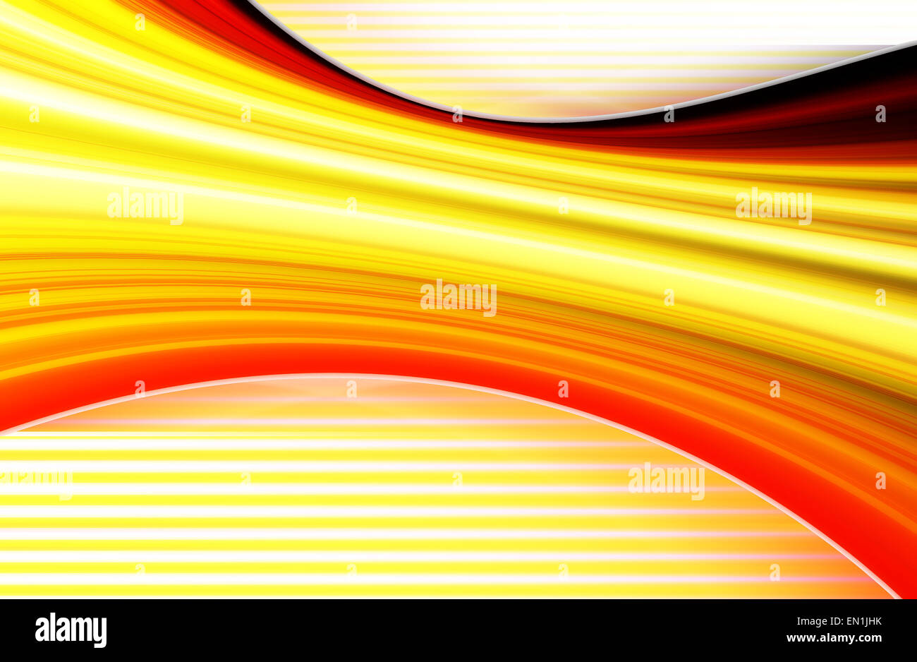 abstract red and yellow background with motion ray technology and ...
