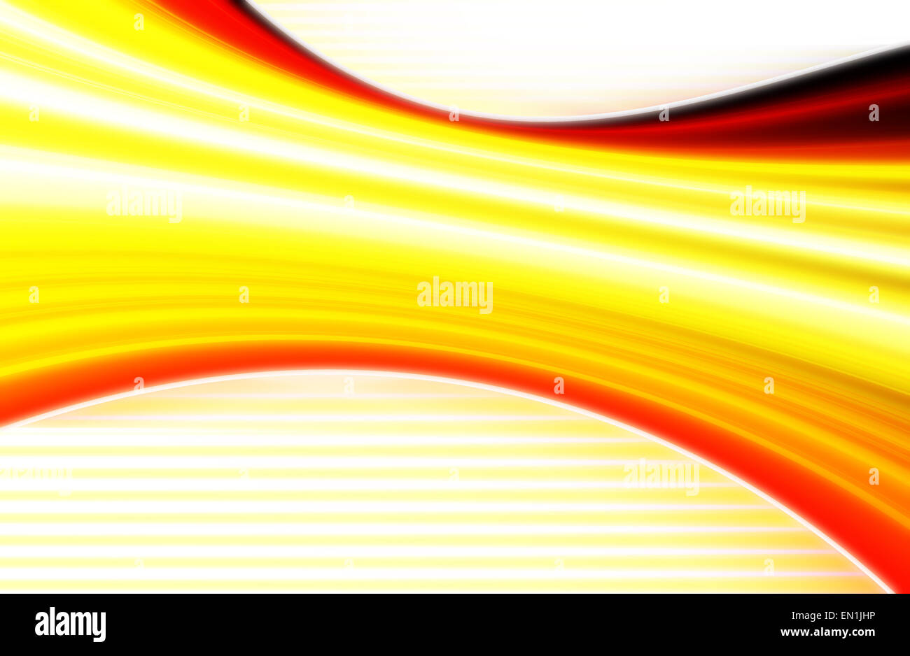abstract red and yellow background with motion ray technology and ...