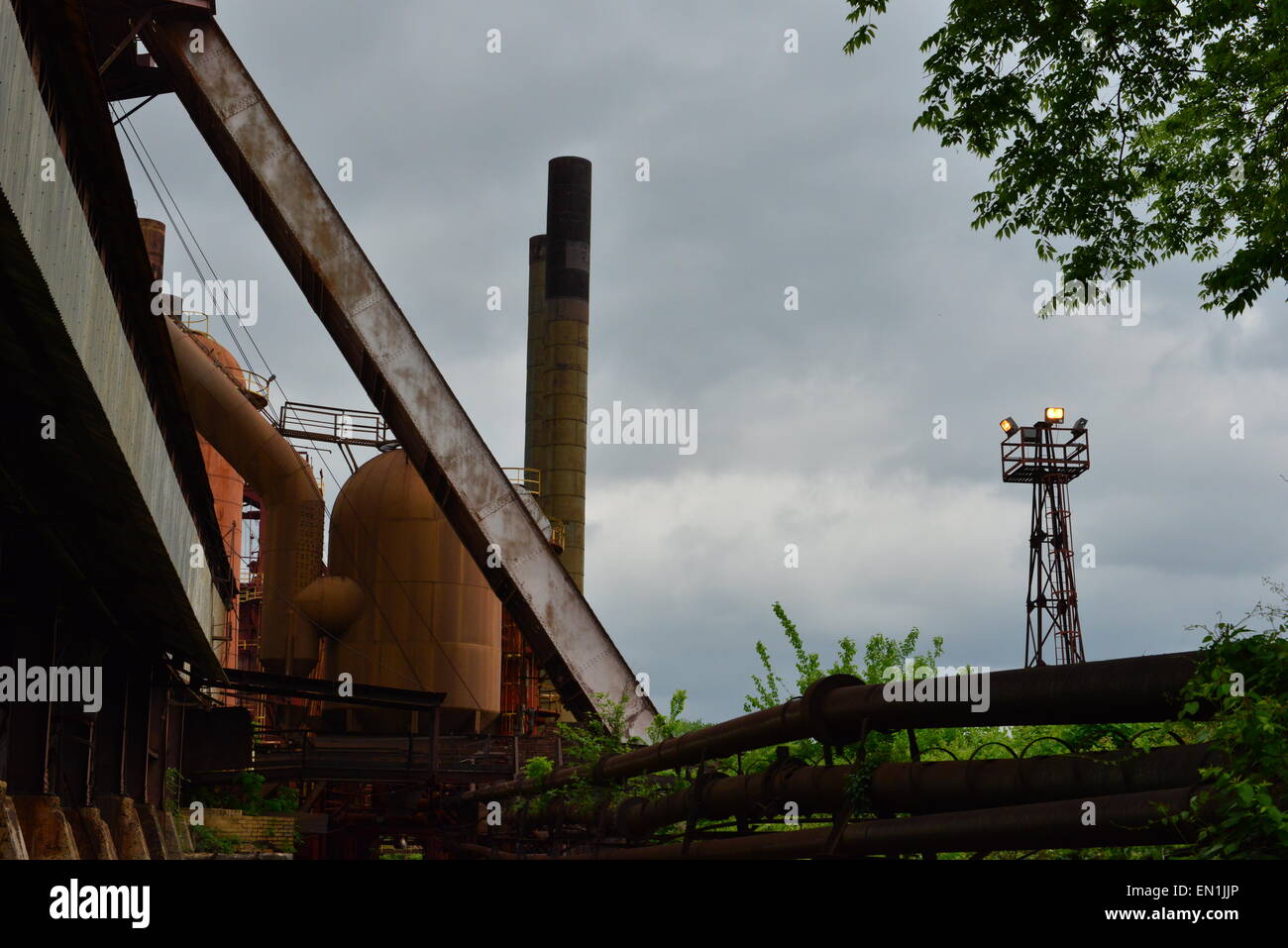Sloss Furnaces in Birmingham, Alabama Stock Photo - Alamy