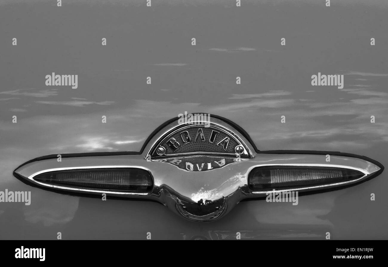 Volga car Black and White Stock Photos & Images - Alamy