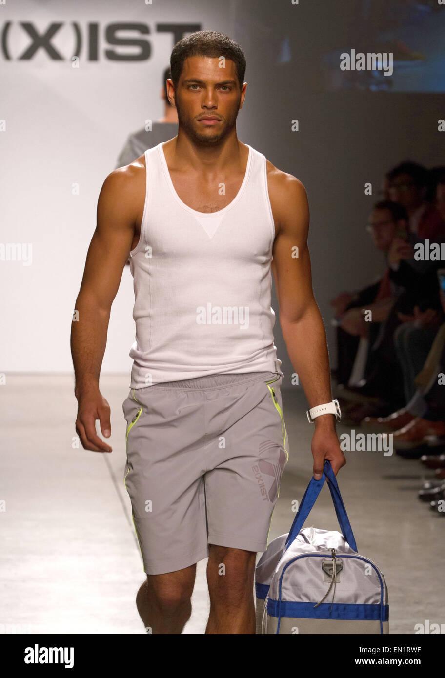 2(X)IST Men's Spring/Summer 2015 Runway Show held at Skylight Modern ...