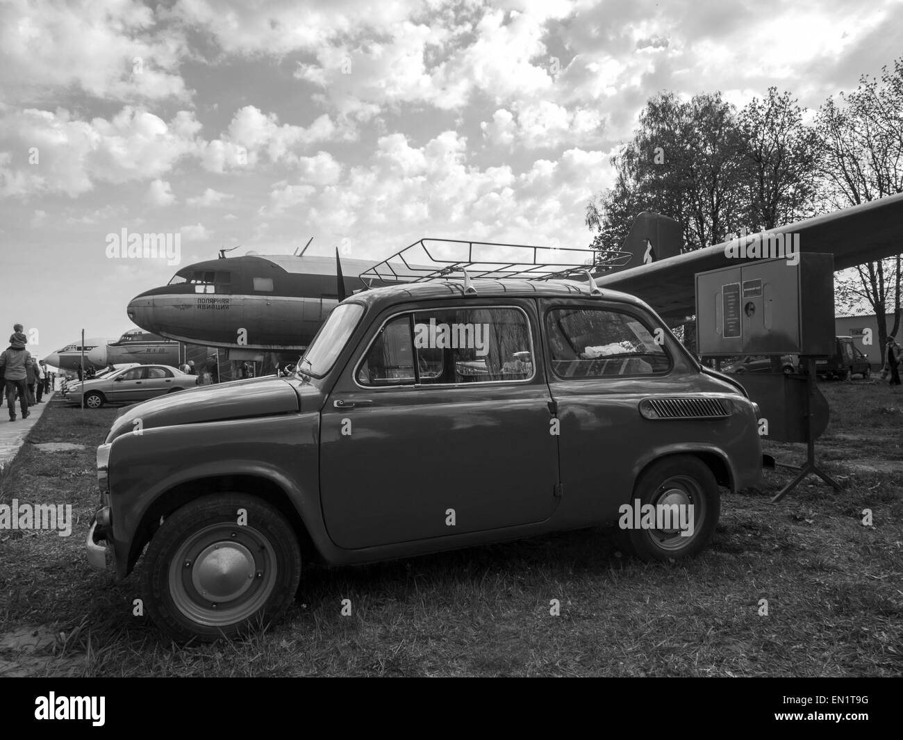 Zaz car Black and White Stock Photos & Images - Alamy