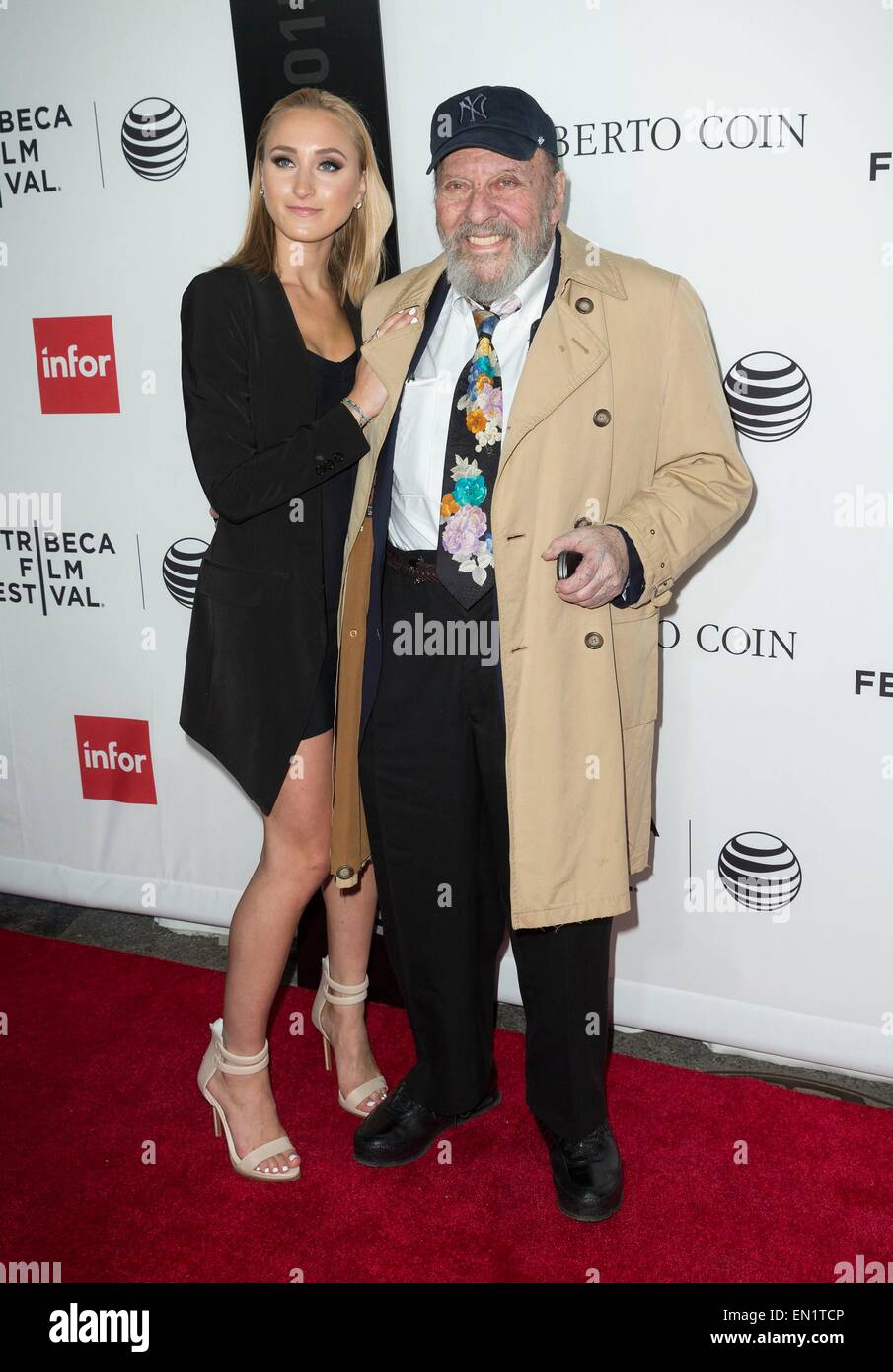 New York, NY, USA. 25th Apr, 2015. Guest, Chuck Low at arrivals for ...