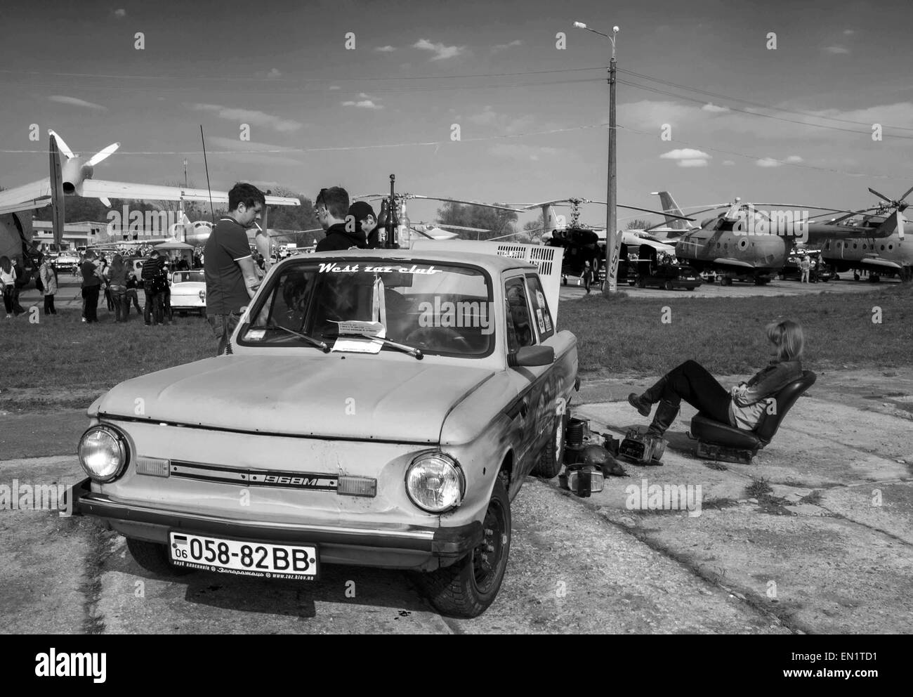 Zaz car Black and White Stock Photos & Images - Alamy