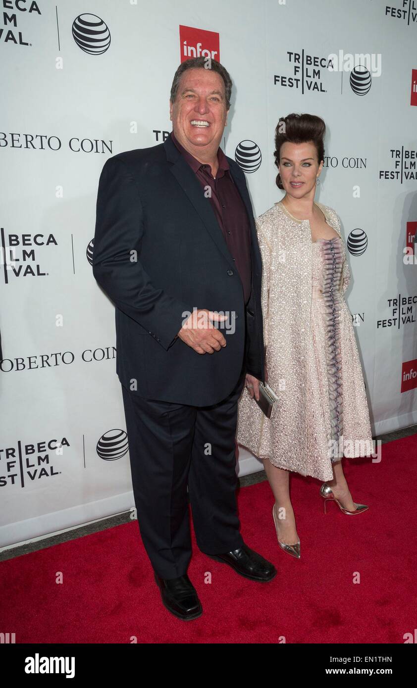 New York, NY, USA. 25th Apr, 2015. Mike Starr, Debi Mazar at arrivals ...