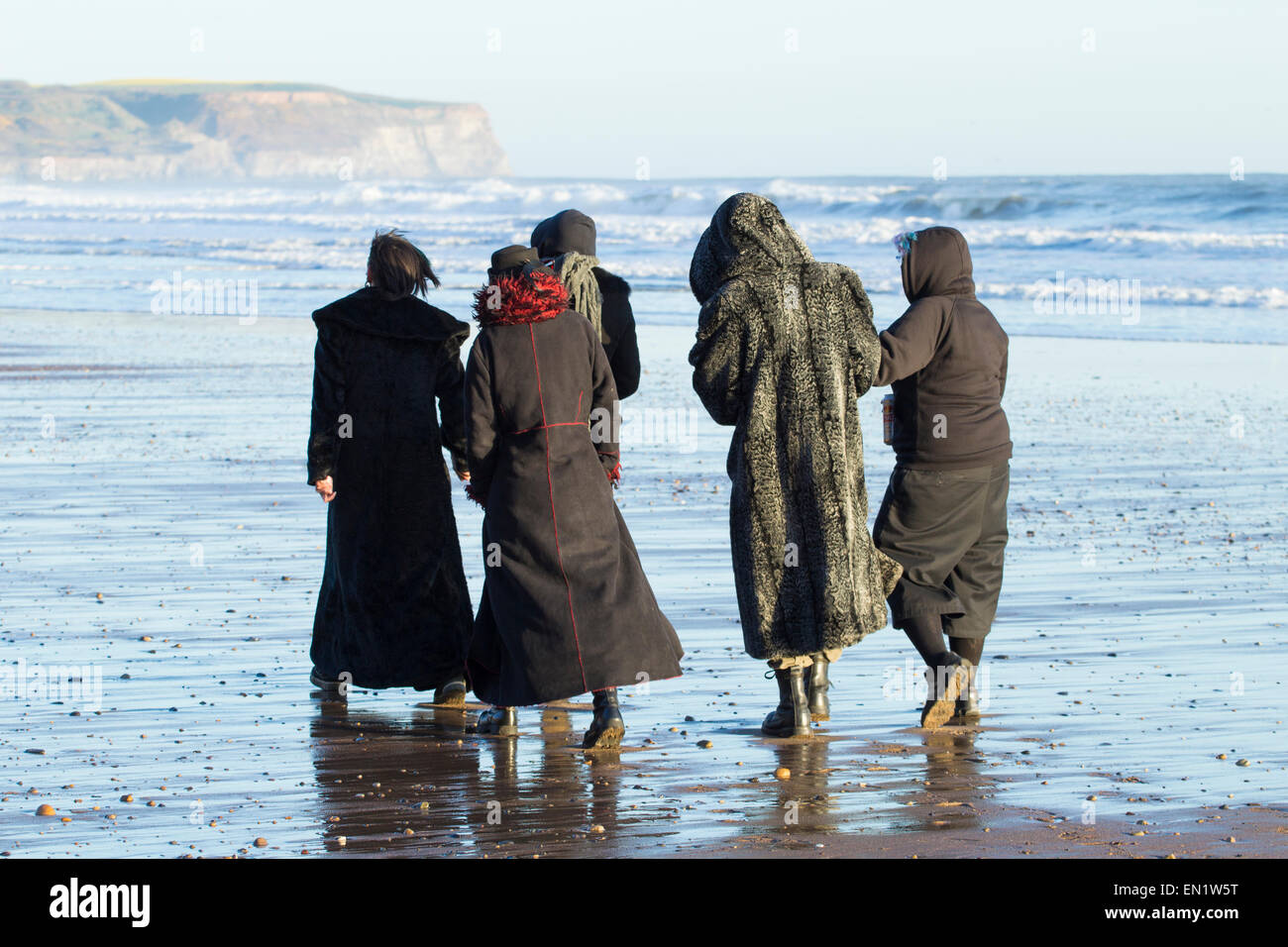 Goth on beach hi-res stock photography and images - Alamy