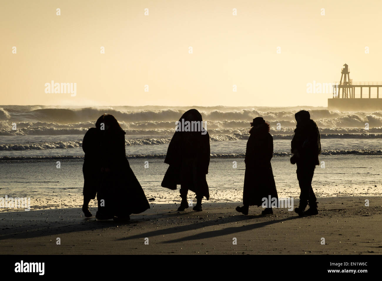 Goth on beach hi-res stock photography and images - Alamy