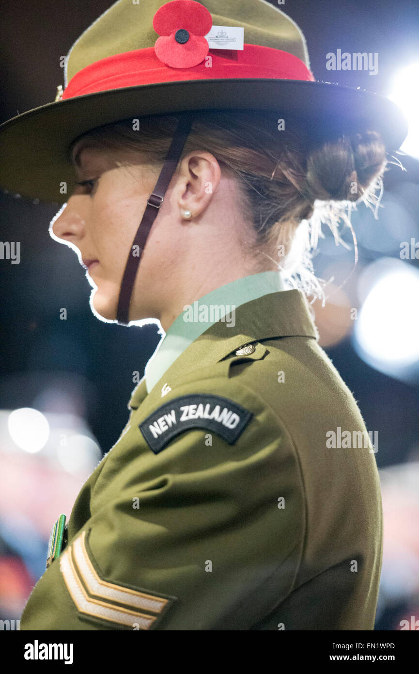 SYDNEY, AUSTRALIA - APRIL 25: Veterans and family members attended the ...