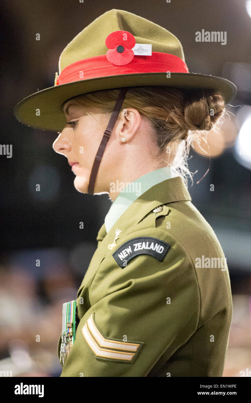 SYDNEY, AUSTRALIA - APRIL 25: Veterans and family members attended the ...