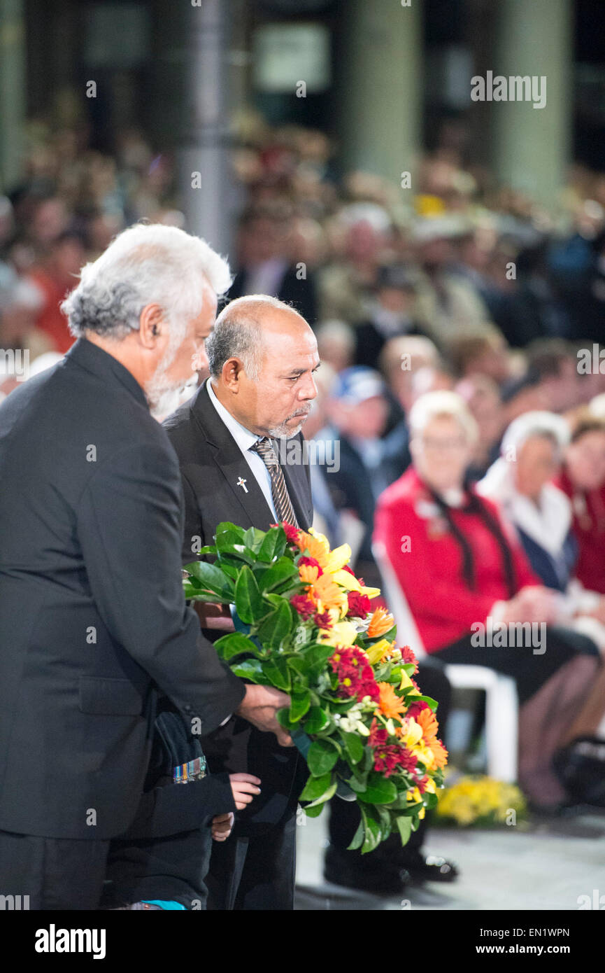 SYDNEY, AUSTRALIA - APRIL 25: Veterans and family members attended the ...