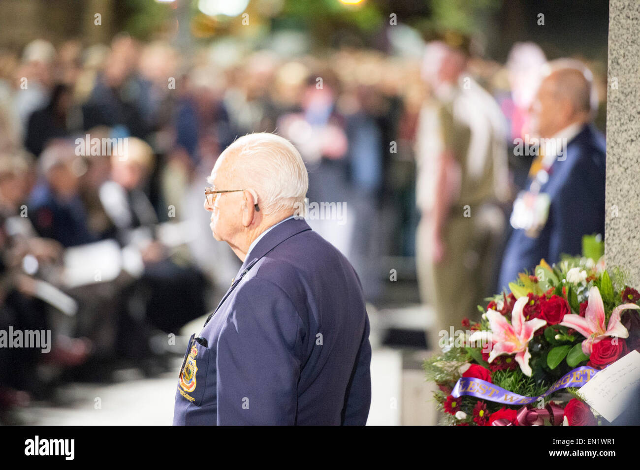 SYDNEY, AUSTRALIA - APRIL 25: Veterans and family members attended the ...
