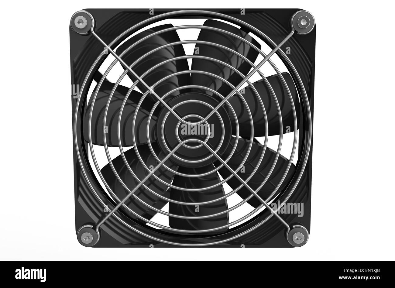 computer cooler isolated on white background Stock Photo - Alamy