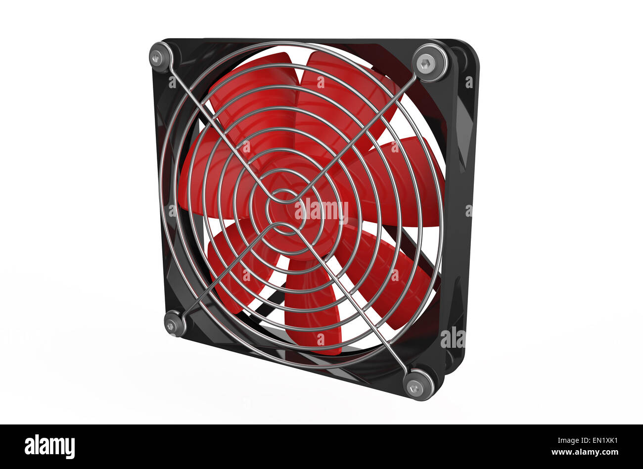 computer cooler isolated on white background Stock Photo - Alamy