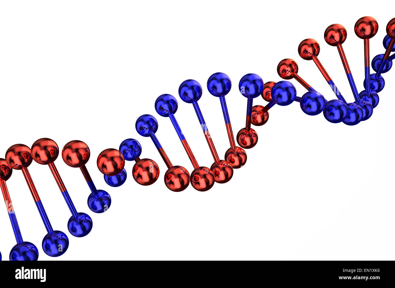 dna isolated on white background Stock Photo - Alamy