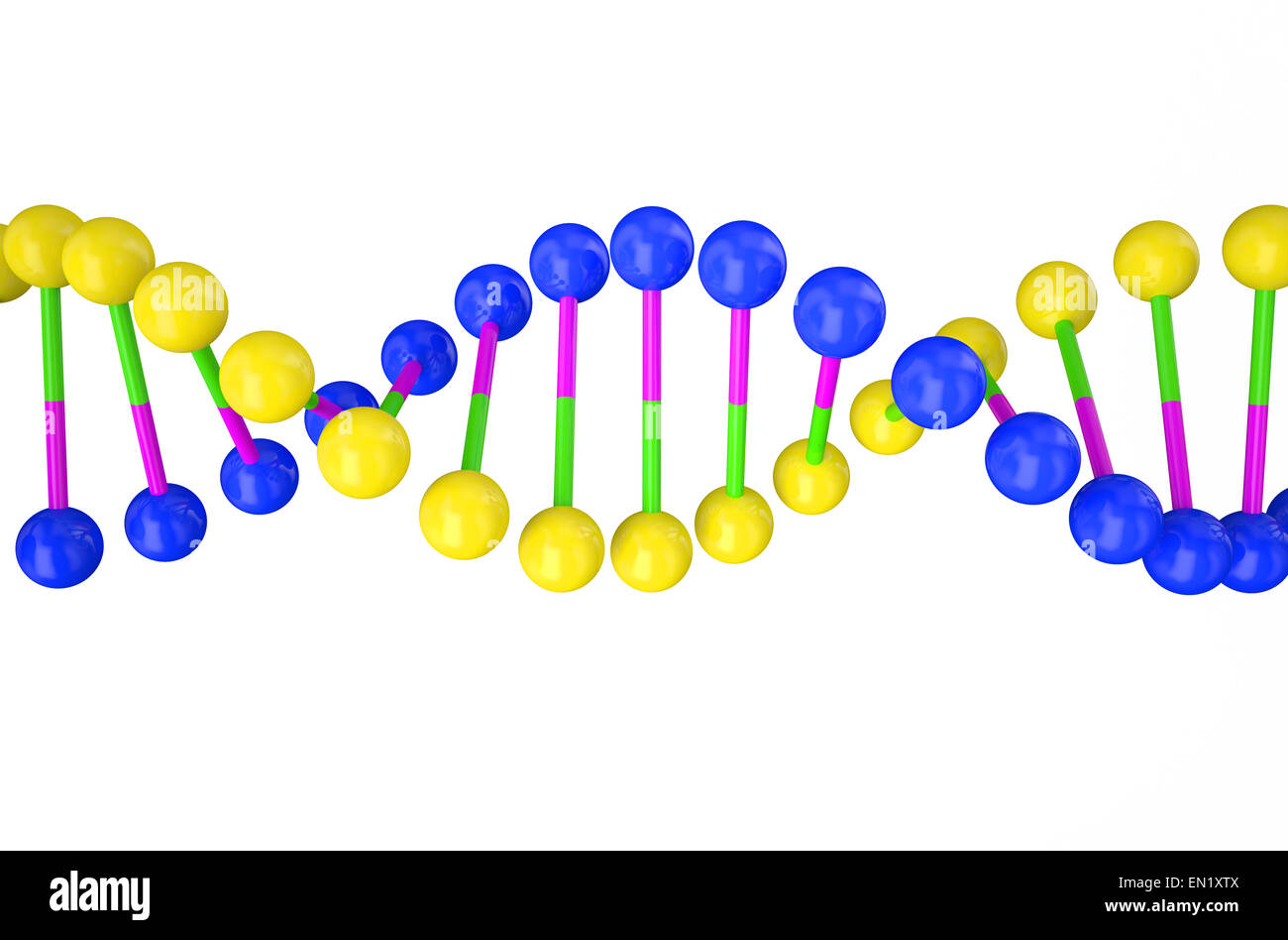 dna isolated on white background Stock Photo - Alamy