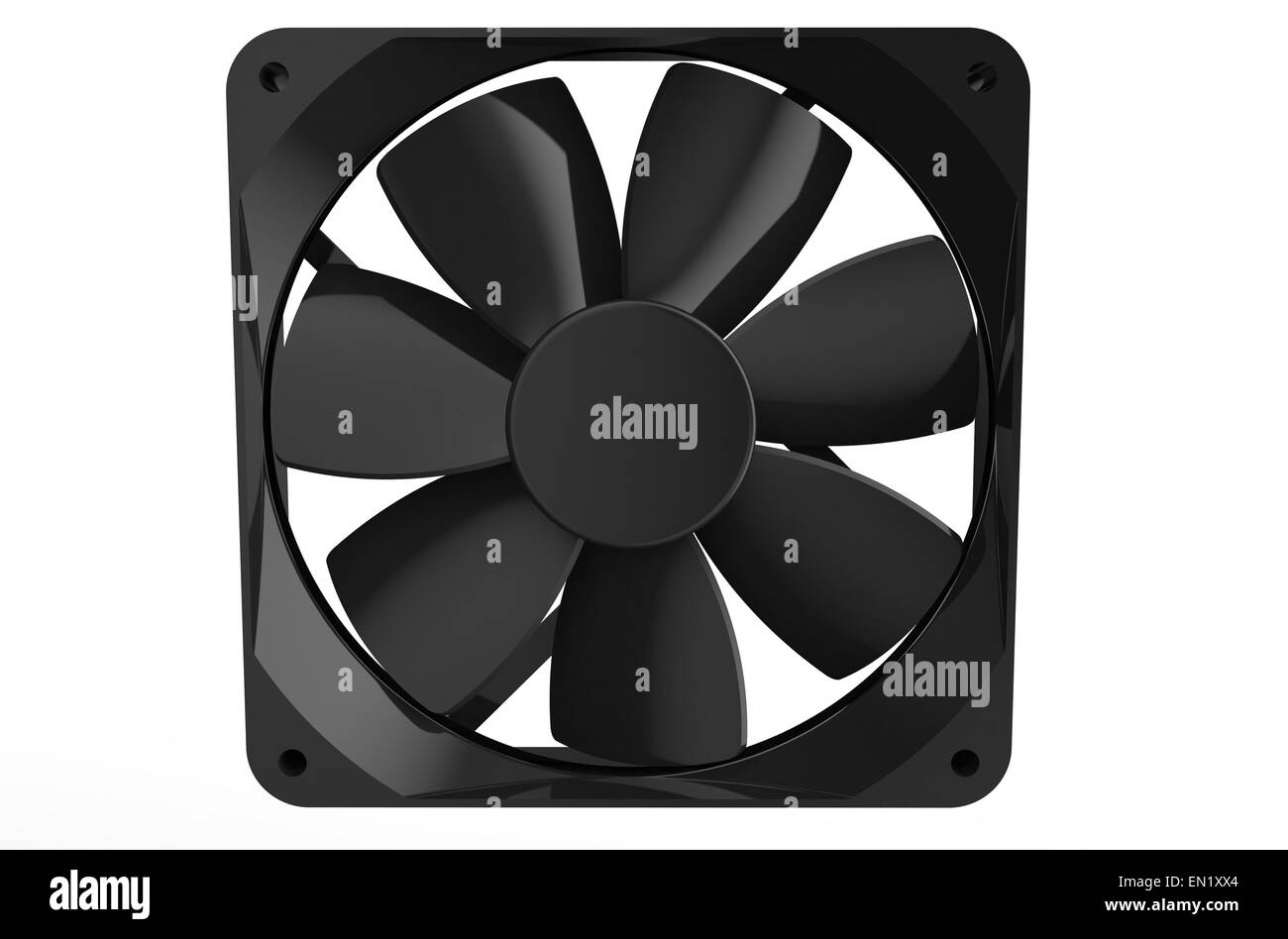 computer cooler isolated on white background Stock Photo - Alamy