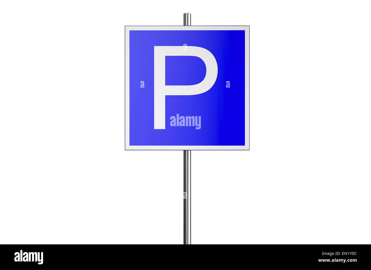 Blue Square Parking Sign On Stock Photos & Blue Square Parking Sign On ...