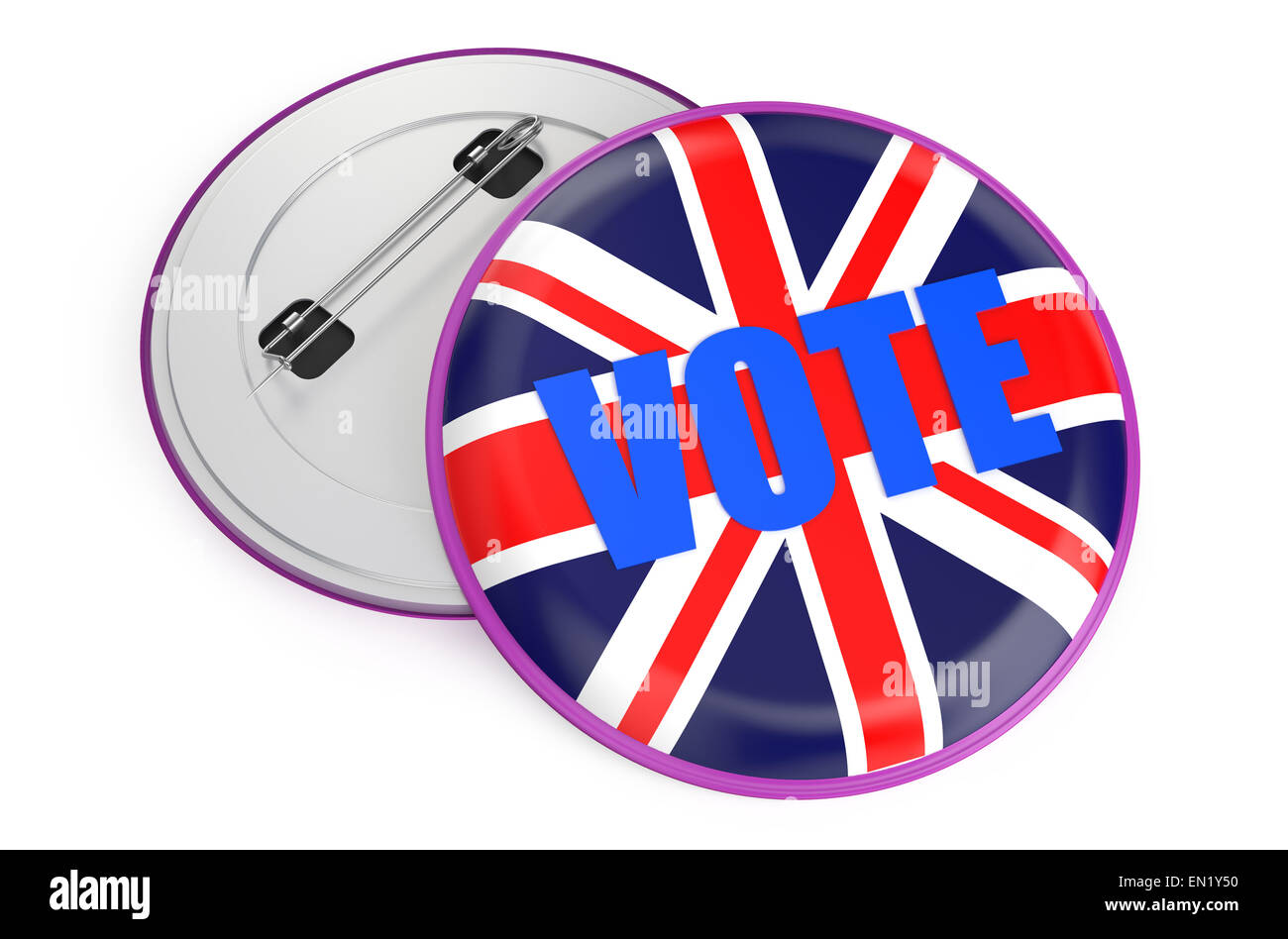 elections in Great Britain concept isolated on white background Stock ...