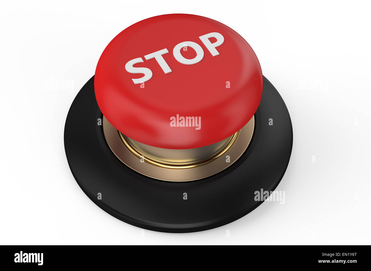 Emergency stop button sign hi-res stock photography and images - Alamy