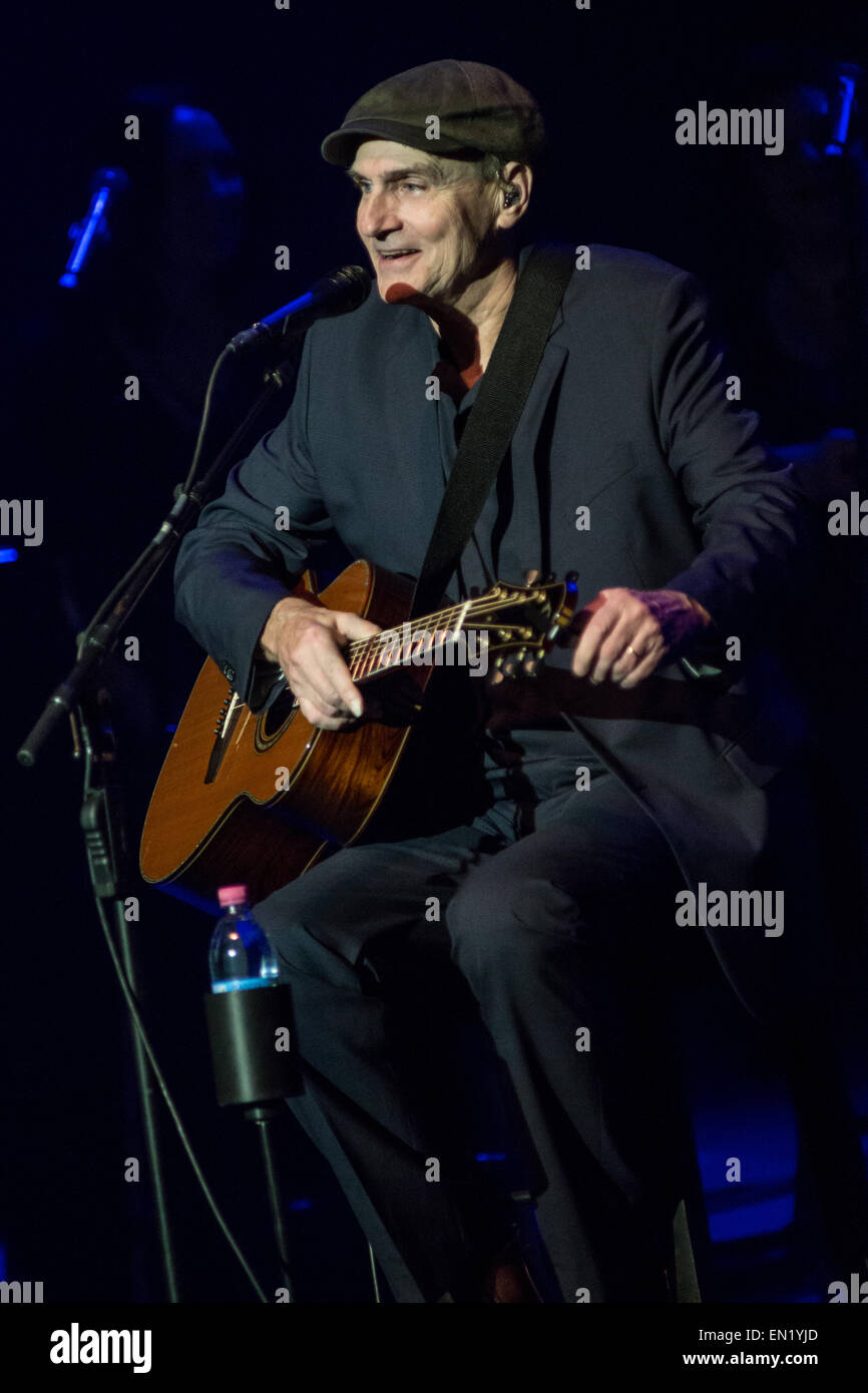 Milan Italy. 25th April 2015. The American singer/songwriter JAMES ...