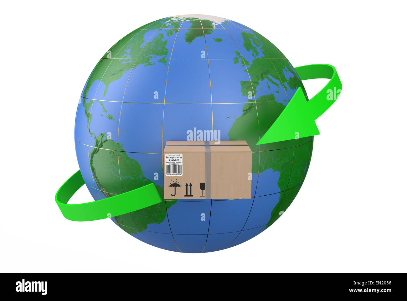 Worldwide delivery concept Stock Photo - Alamy