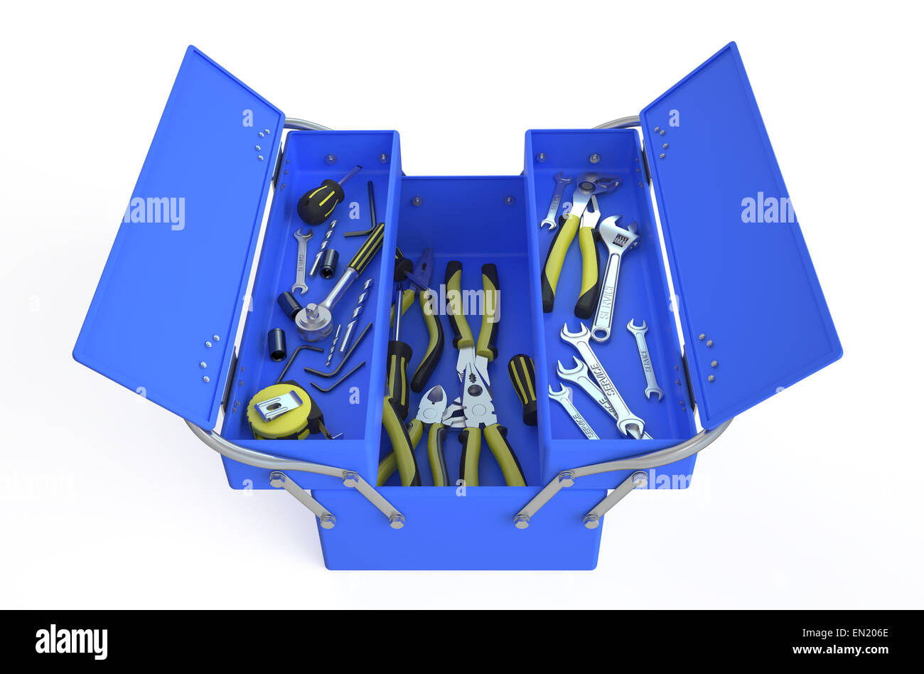 Toolbox kit isolated icon Cut Out Stock Images & Pictures - Alamy