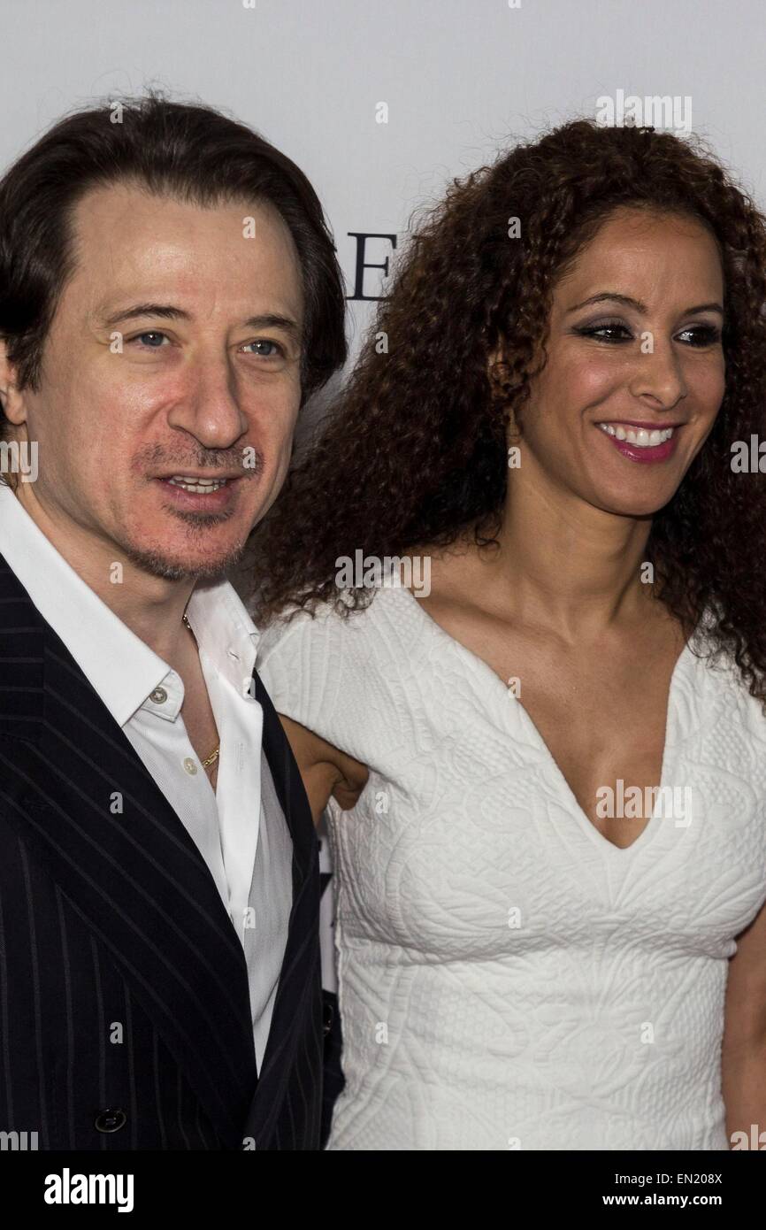 New York, NY, USA. 25th Apr, 2015. Frederico Castelluccio, Yvonne Maria ...
