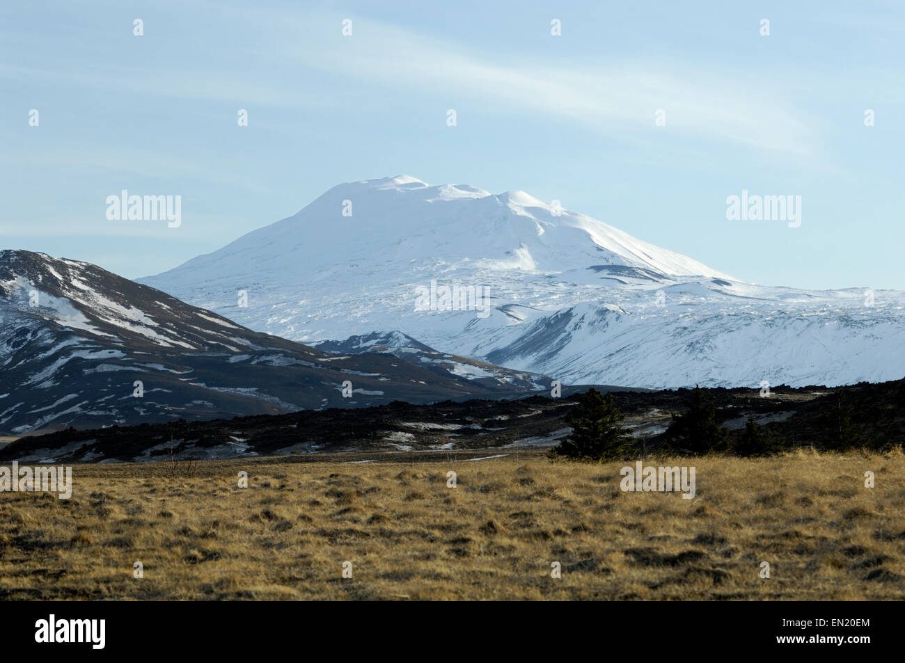 Hill volcano hi-res stock photography and images - Alamy