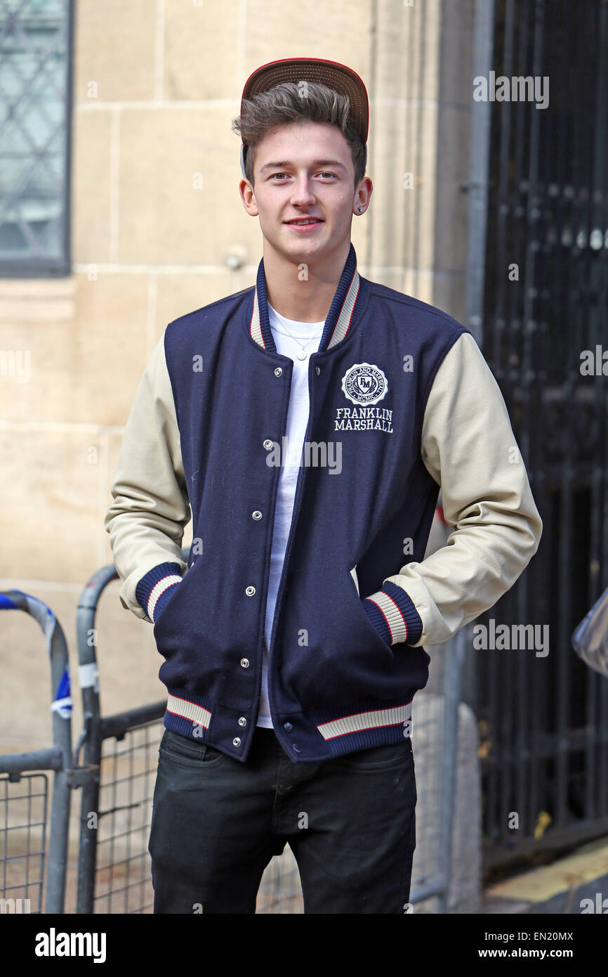 Celebrities outside the ITV studios Featuring: Jack Walton Where ...