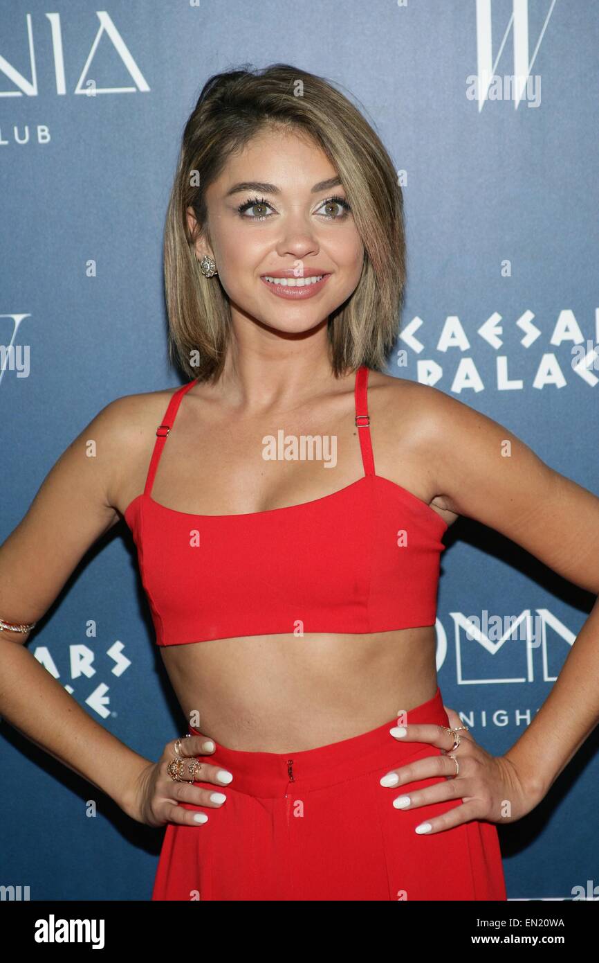 Sarah hyland 2015 hi-res stock photography and images - Alamy