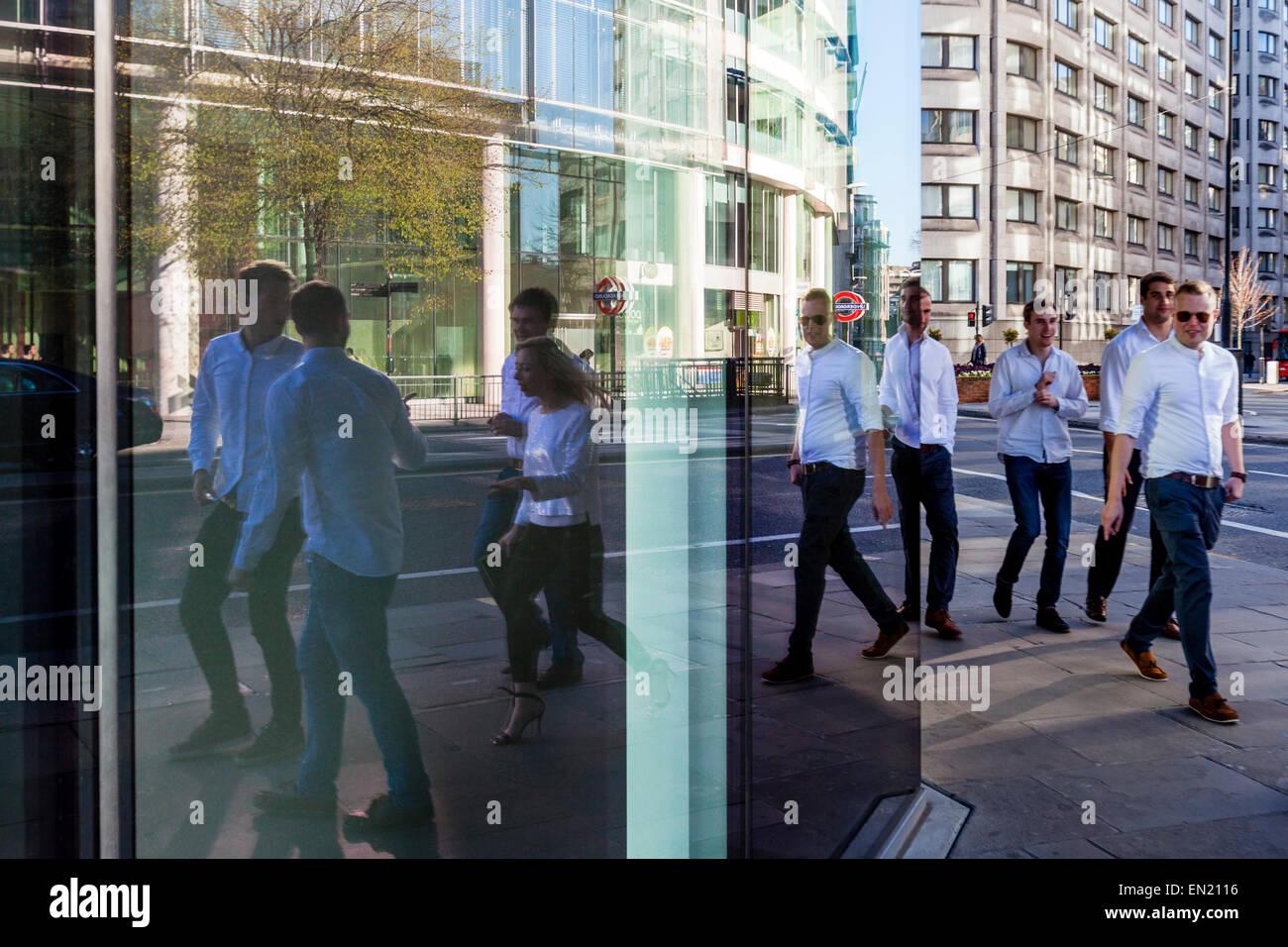 Window Reflection Street
