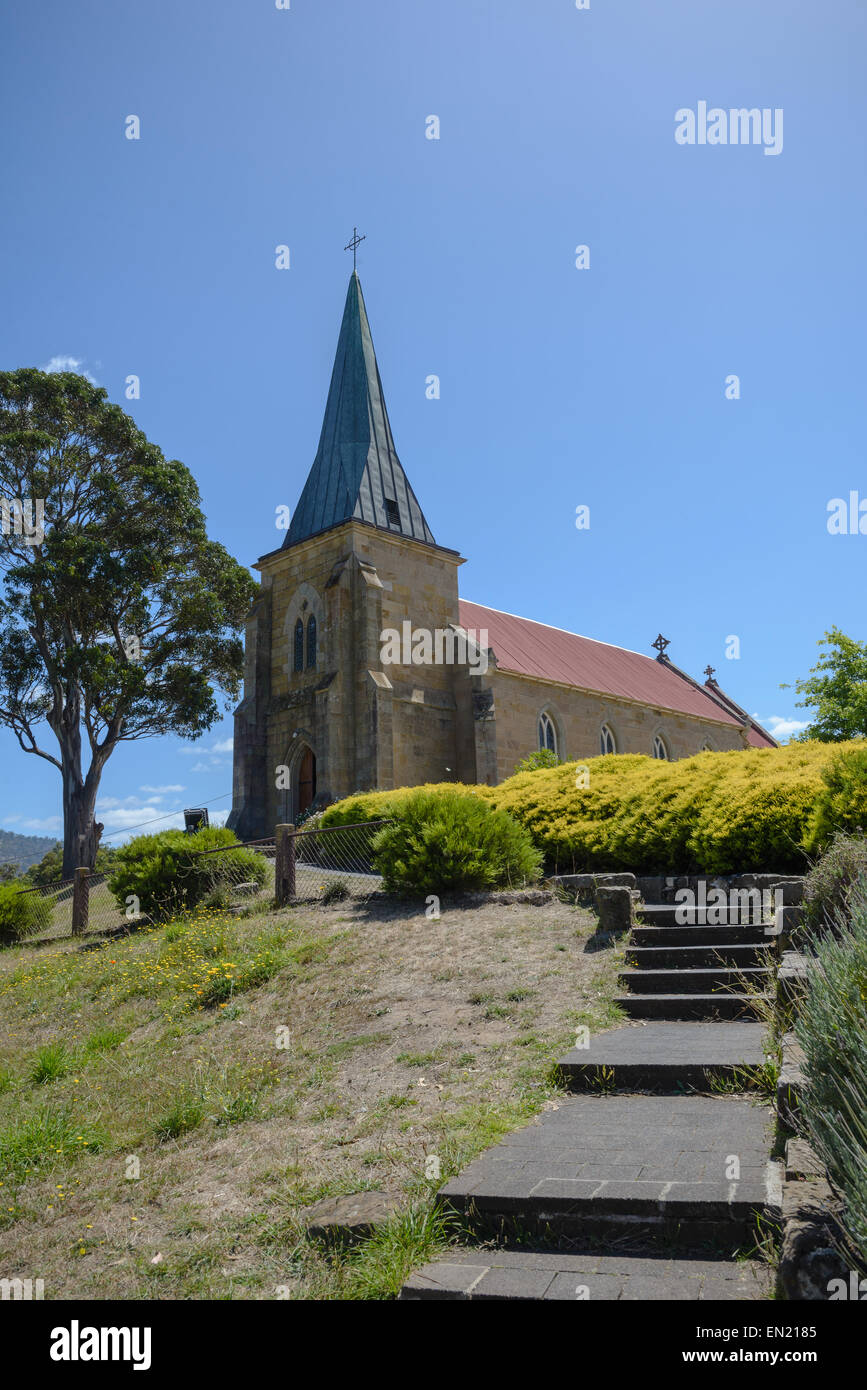 St John's Catholic Church in Richmond, Tasmania. Australia's oldest ...