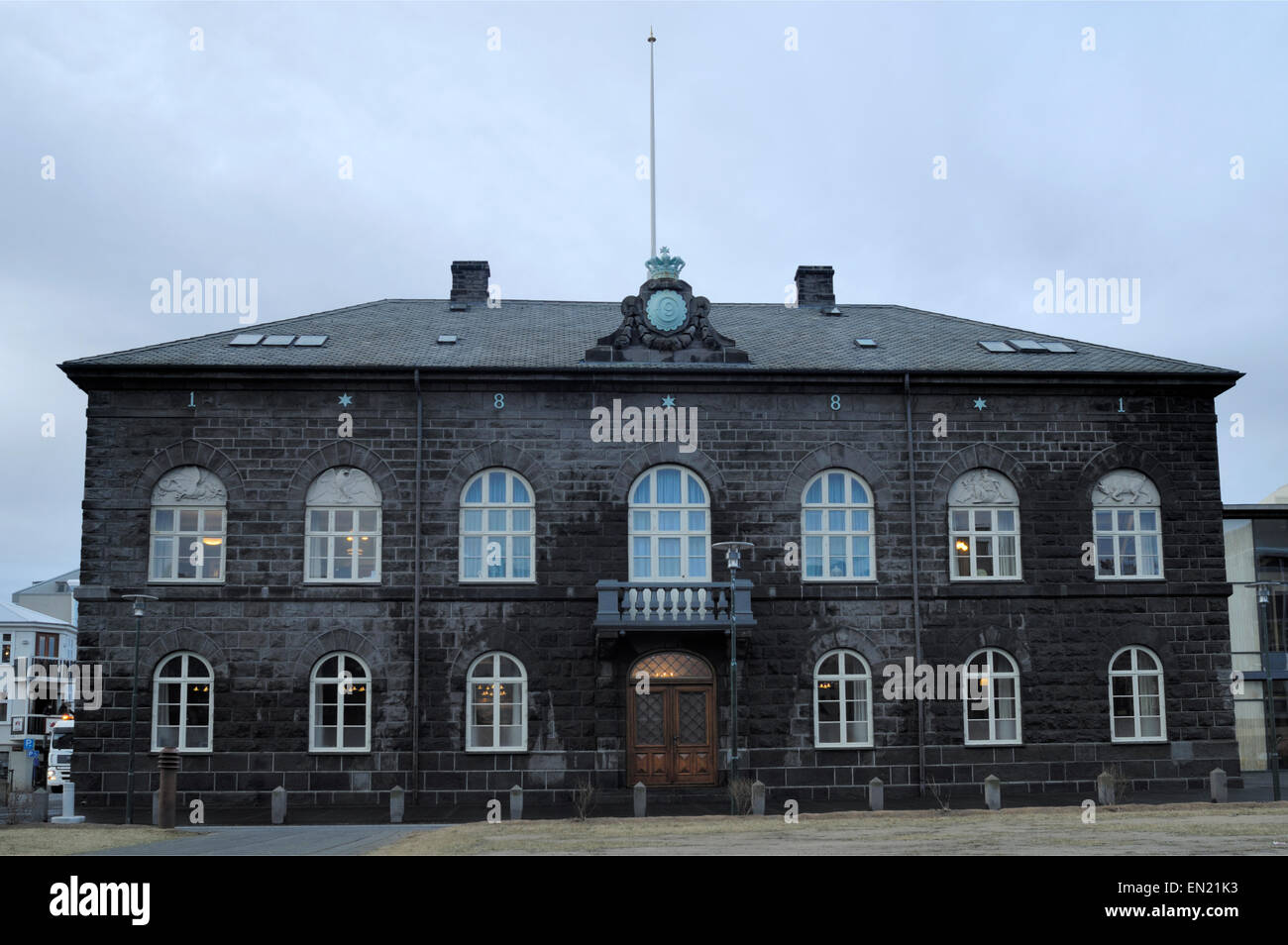 Iceland parliament hi-res stock photography and images - Alamy