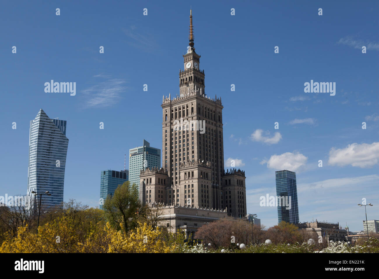 Centrum warszawy hi-res stock photography and images - Alamy