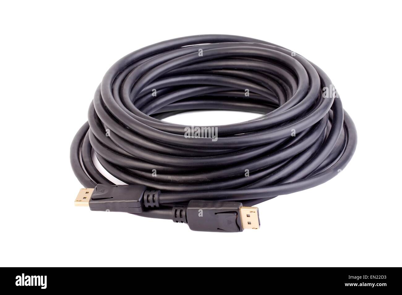 Long black cable hi-res stock photography and images - Alamy